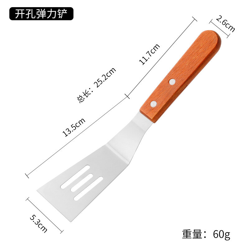 Оптовая продажа с завода: набор лопаток для приготовления пищи из нержавеющей стали – для пиццы, стейков, жарки,