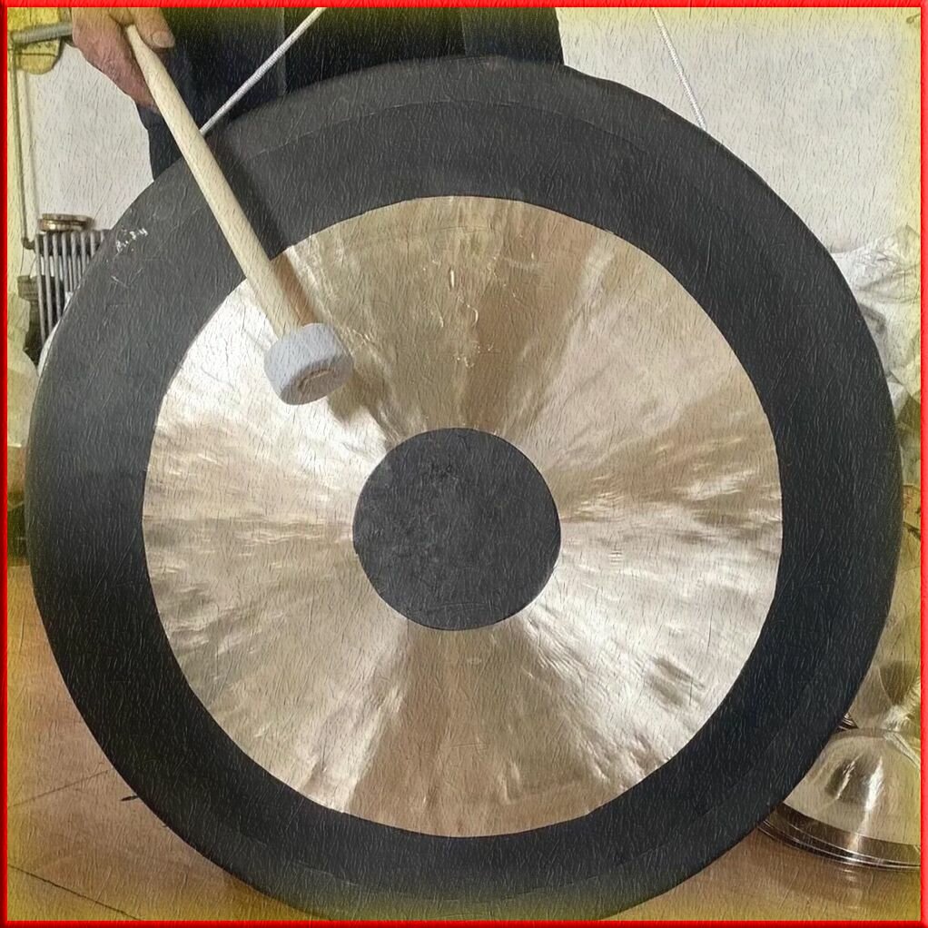 Гонг Гонг 60 см Деревянная Подставка И Традиционный Китайский Ударник По Фен-Шуй *1