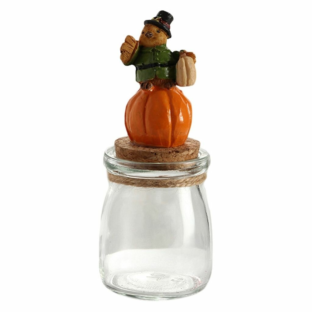 Банка для конфет Хэллоуина и вечеринок, украшения, привлекательная канистра хранения сладостей, шоколада, настольное украшение