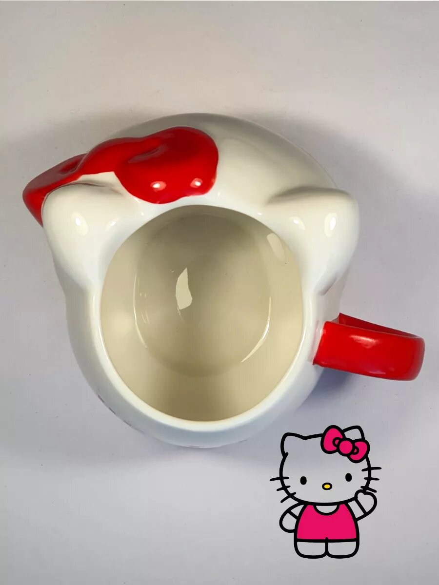 Керамическая кружка Hello Kitty — фото 1