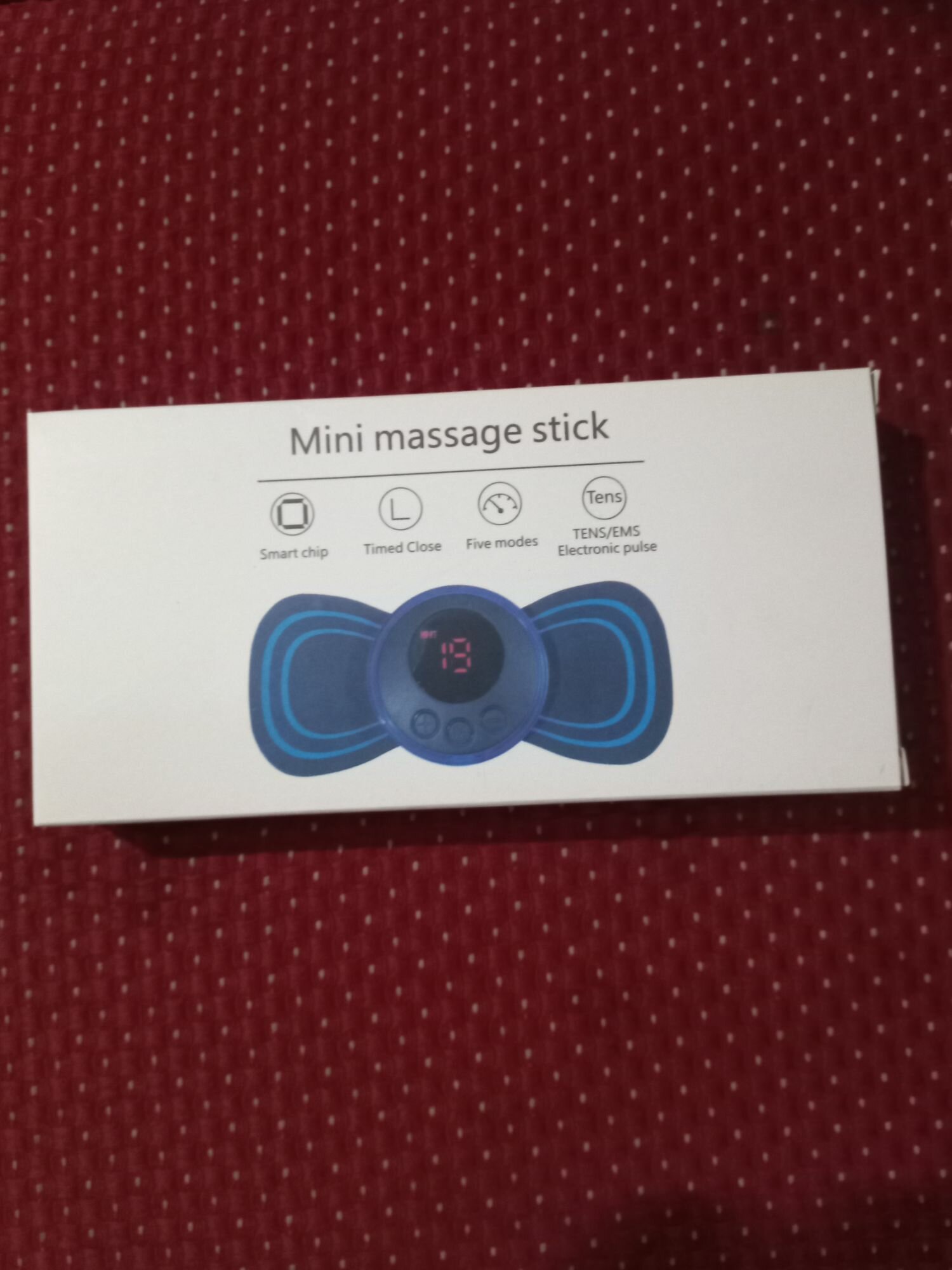 EMS Массажер для тела Электрический массажер для шеи Портативный массажер для шеи Многофункциональный