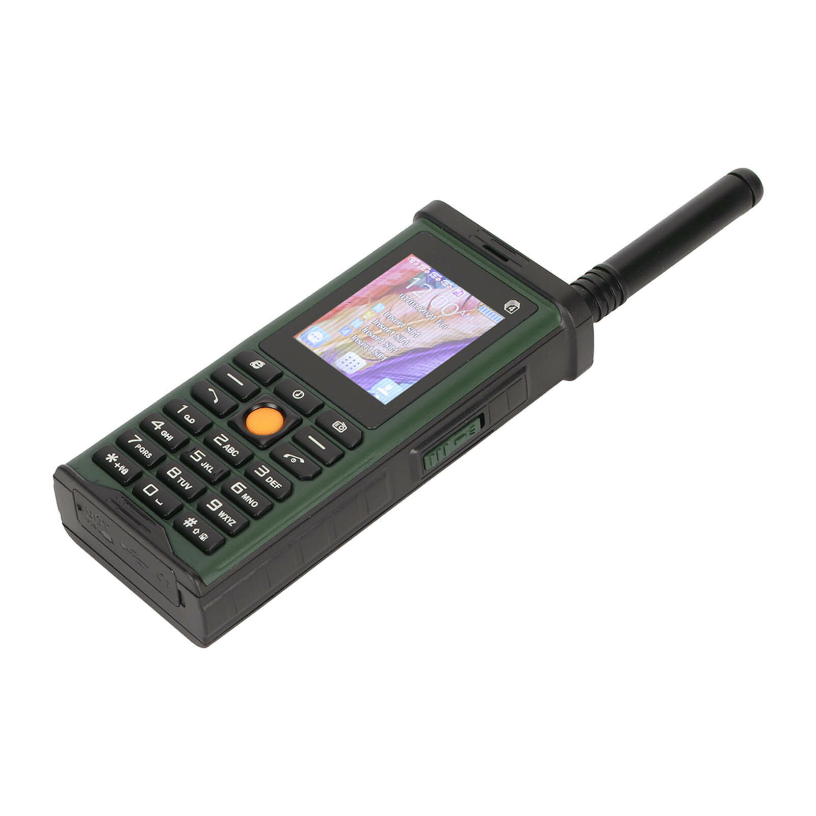 SG8800 Прочный телефон для пожилых людей 4 SIM-карты 4 режима ожидания Сотовый телефон для пожилых людей Большая кнопка Чистый звук 10000 мАч Поддержка камеры Bluetooth Фонарик Зеленый