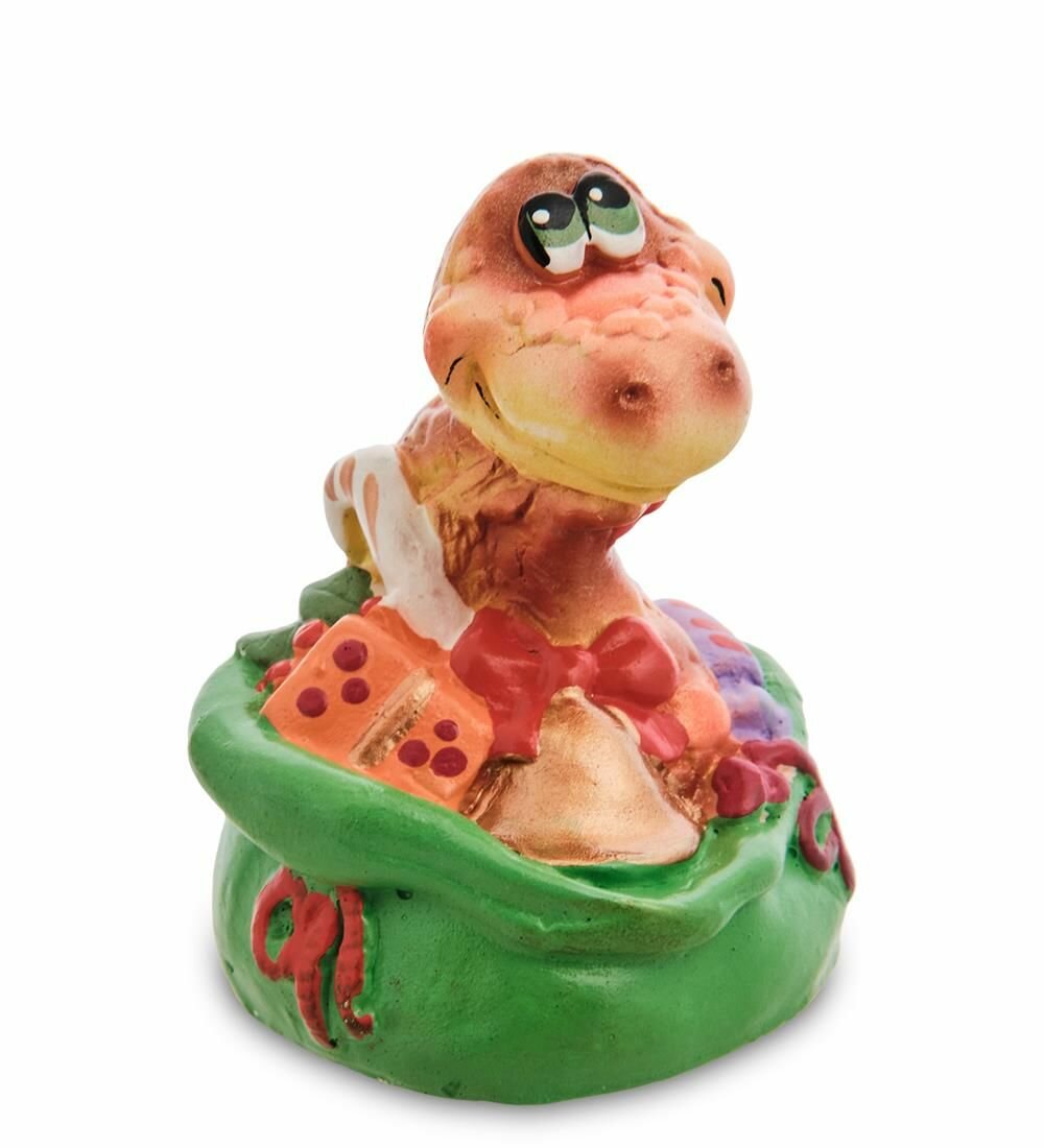 Фигурка гипсовая Змея в мешке A977680 Народные промыслы, Гипс, Россия.