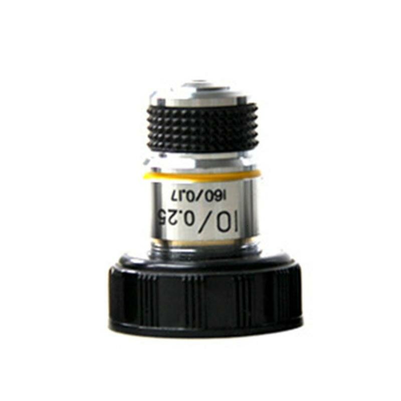 Микроскоп объектив ахроматический 4x 10x 40x 100x, 10