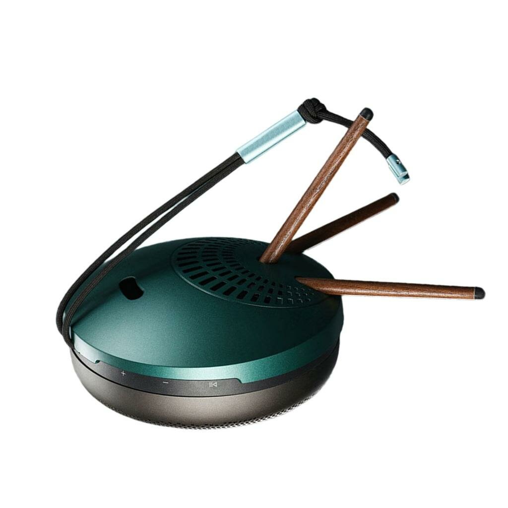 Деревянная подставка для колонок с легкой сборкой, Зеленый грецкий орех