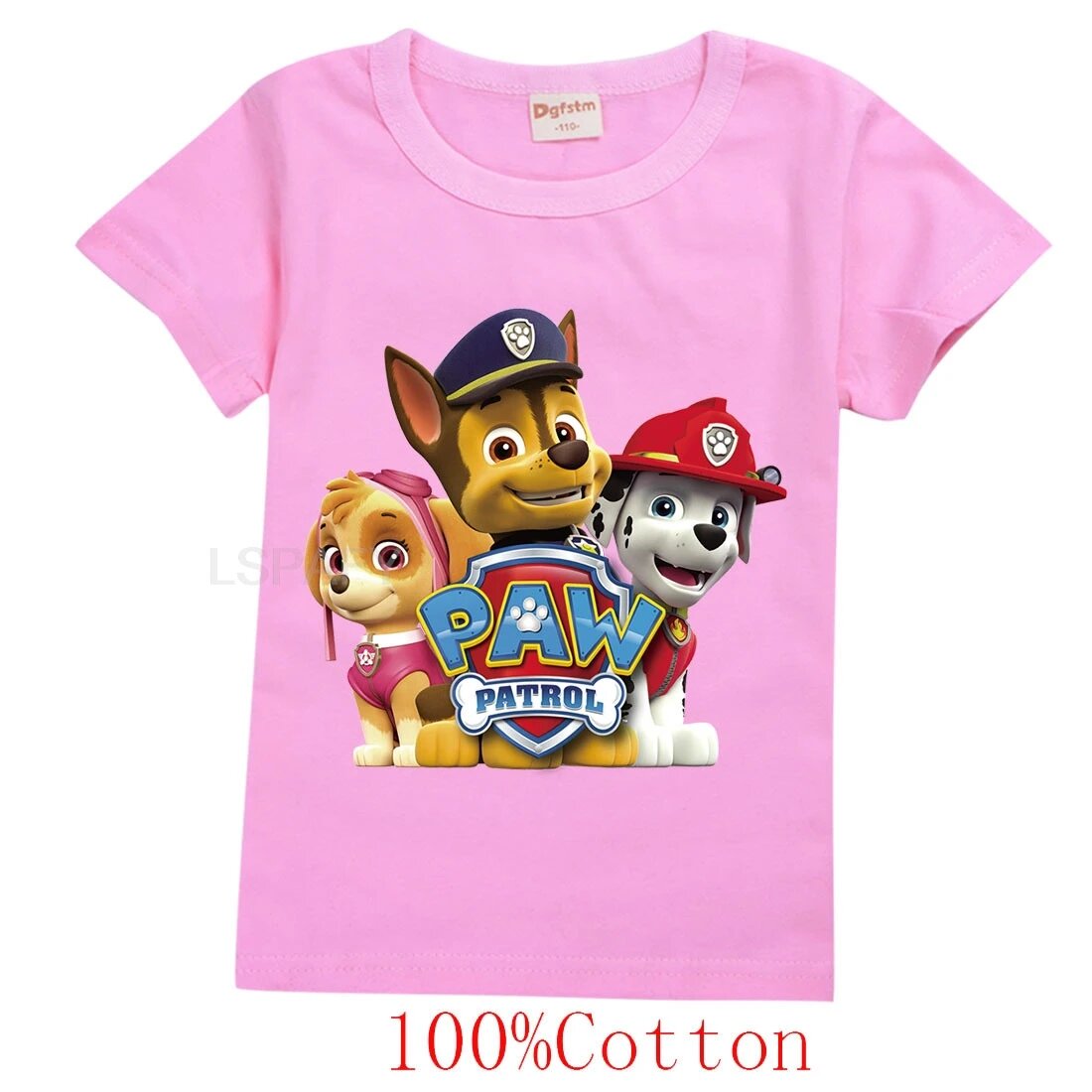 Футболка PAW PATROL для детей Розовый, 03, size 110