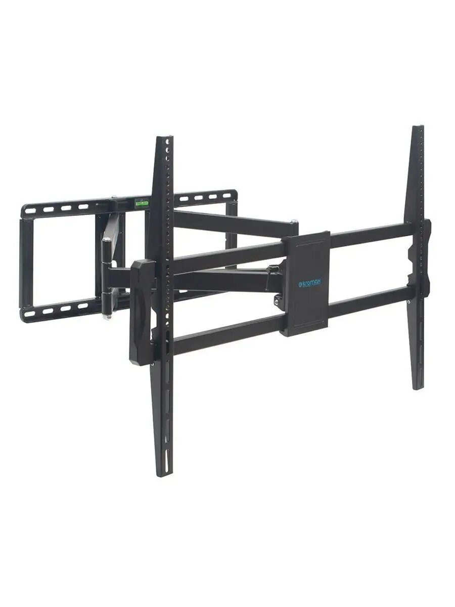 Кронштейн Kromax Atlantis-75 Black, металл, нагрузка 101кг, для ЖК ТВ, чёрный