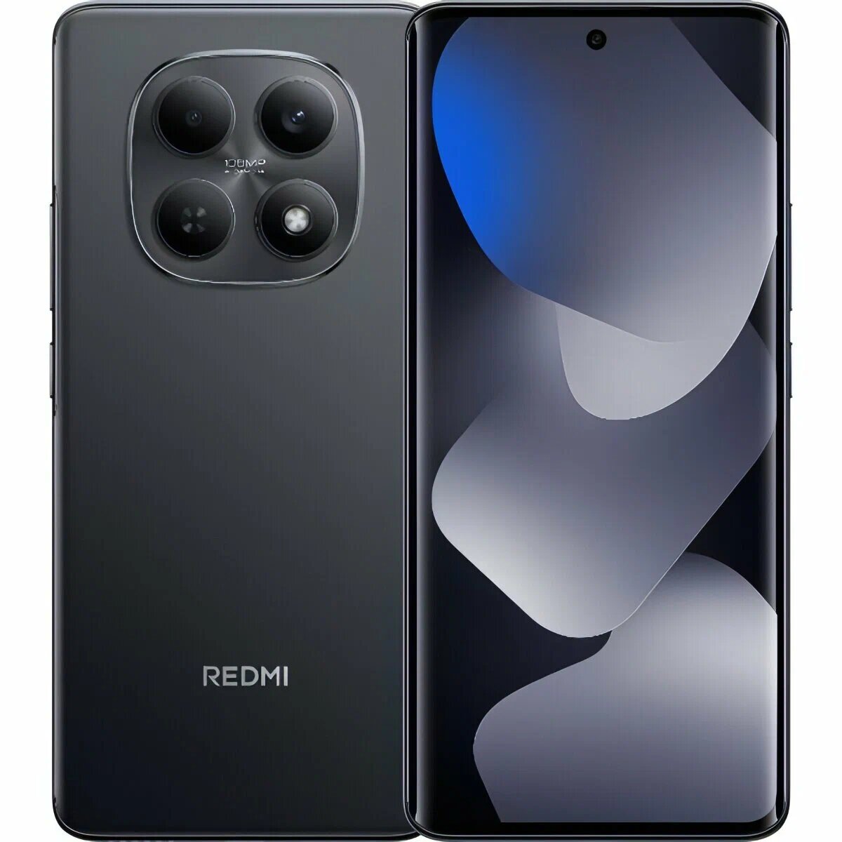 Смартфон Xiaomi Redmi Note 15, 6 ГБ/128 ГБ, 6.5", OLED, 120Гц, черный