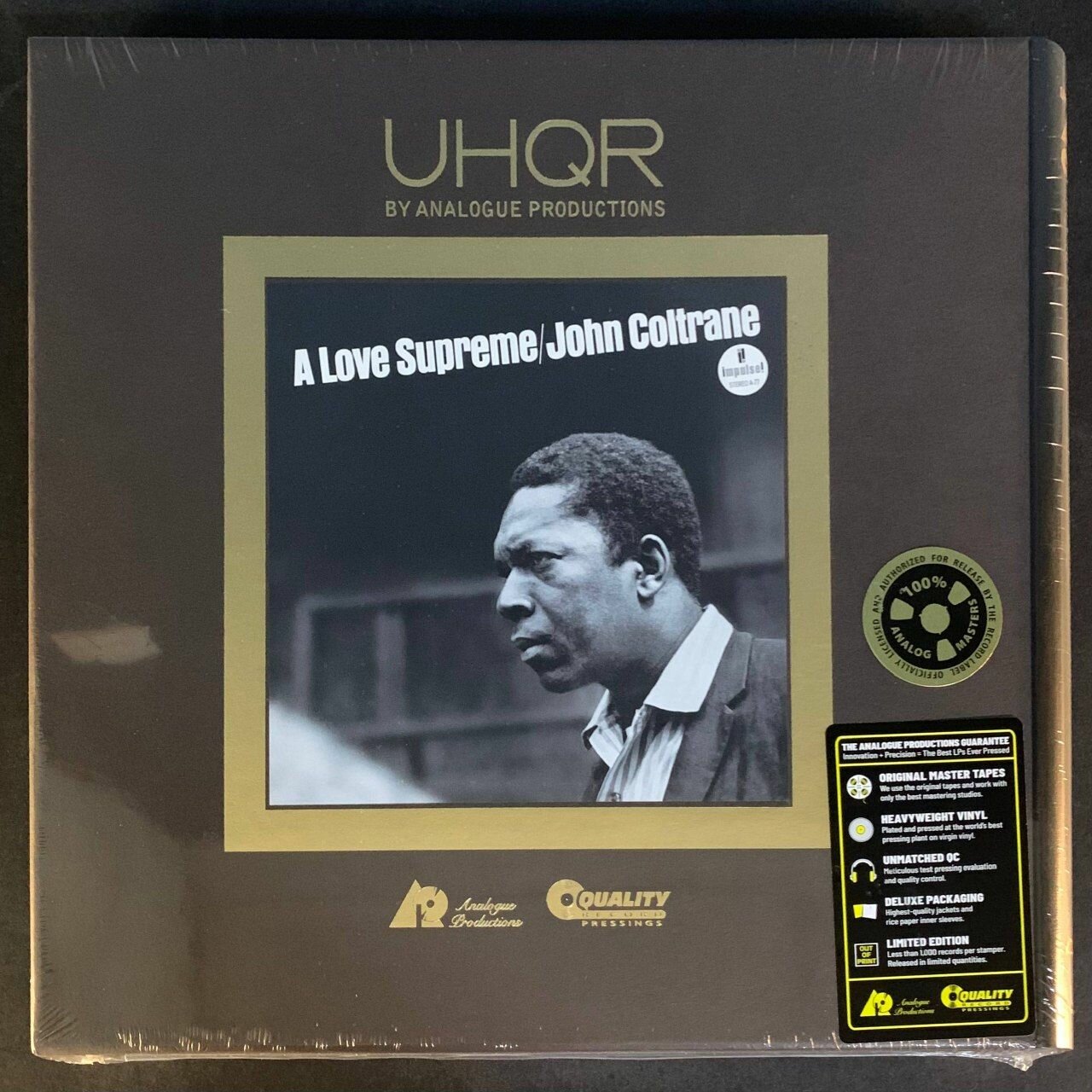John Coltrane - A Love Supreme (UHQR by Analogue Productions, Numbered, Deluxe Edition, 45 RPM, 200g, Box Set) (Виниловая пластинка, LP)