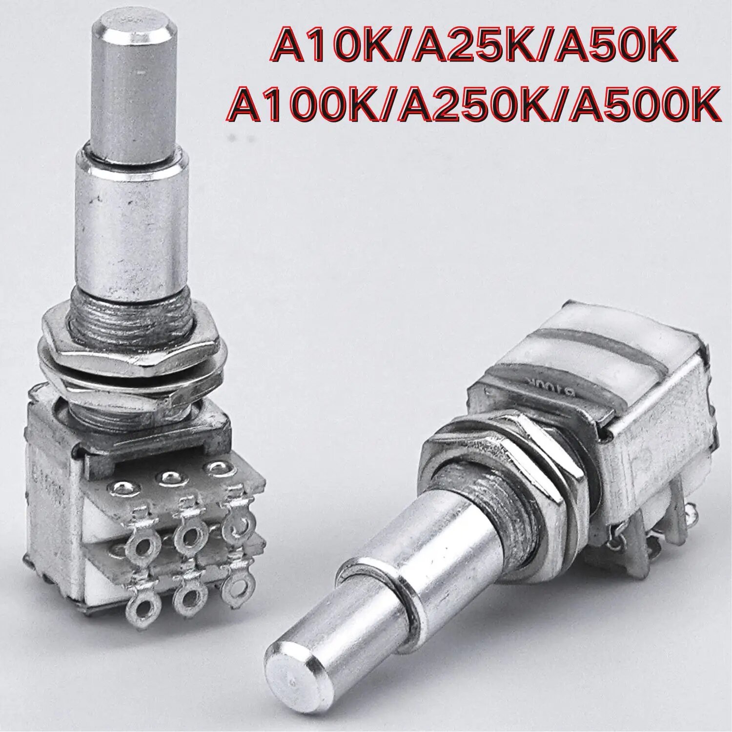 Двойной концентрический потенциометр HB015 для бас-гитары 1 PCS A25K