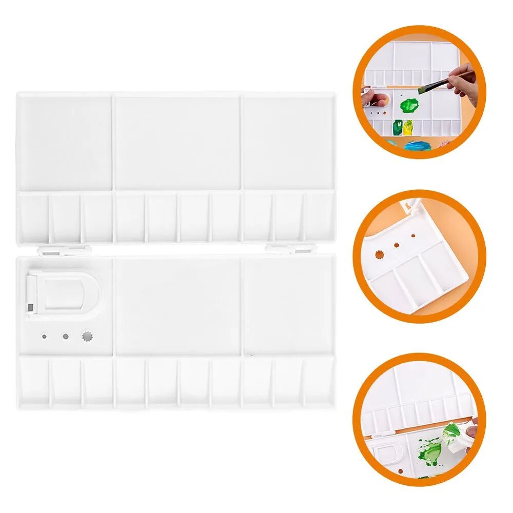 Поднос для водяных красок, художественная живопись, коробка для смешивания цветов