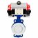 Затвор DN.ru WCB-WCB-PTFE-PTFE-Fb-H Ду65 Ру16, с пн. прив. DA-065 и пн. распред....