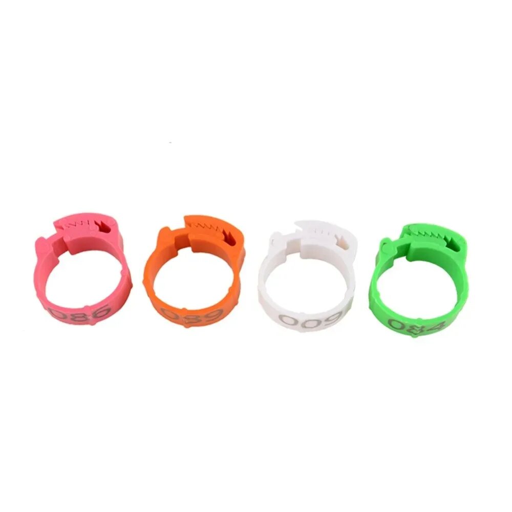 Цифровые кольца для птиц Adhere To Fly 50 Pcs, Random color