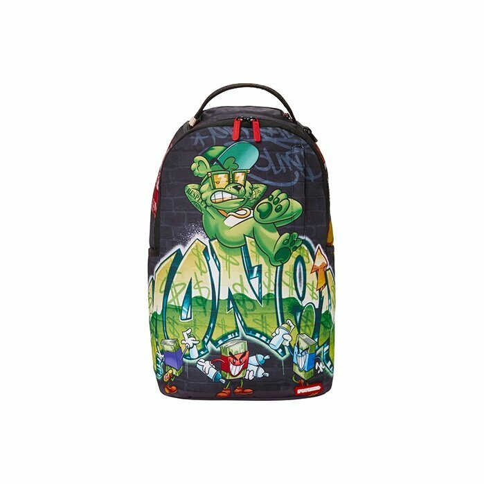 Сумка SPRAYGROUND, фактура пэчворк, многоцветный — фото 1
