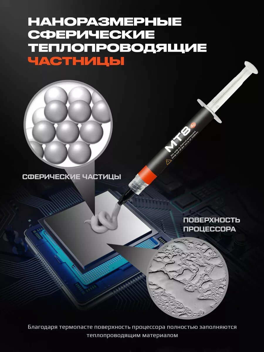 Термопаста Coolmoon MT8 — фото 1