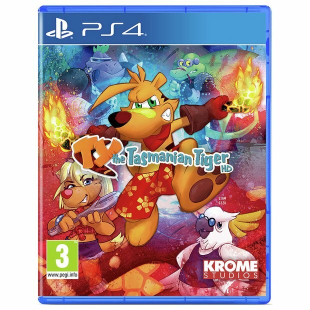 TY the Tasmanian Tiger HD [PS4, английская версия]
