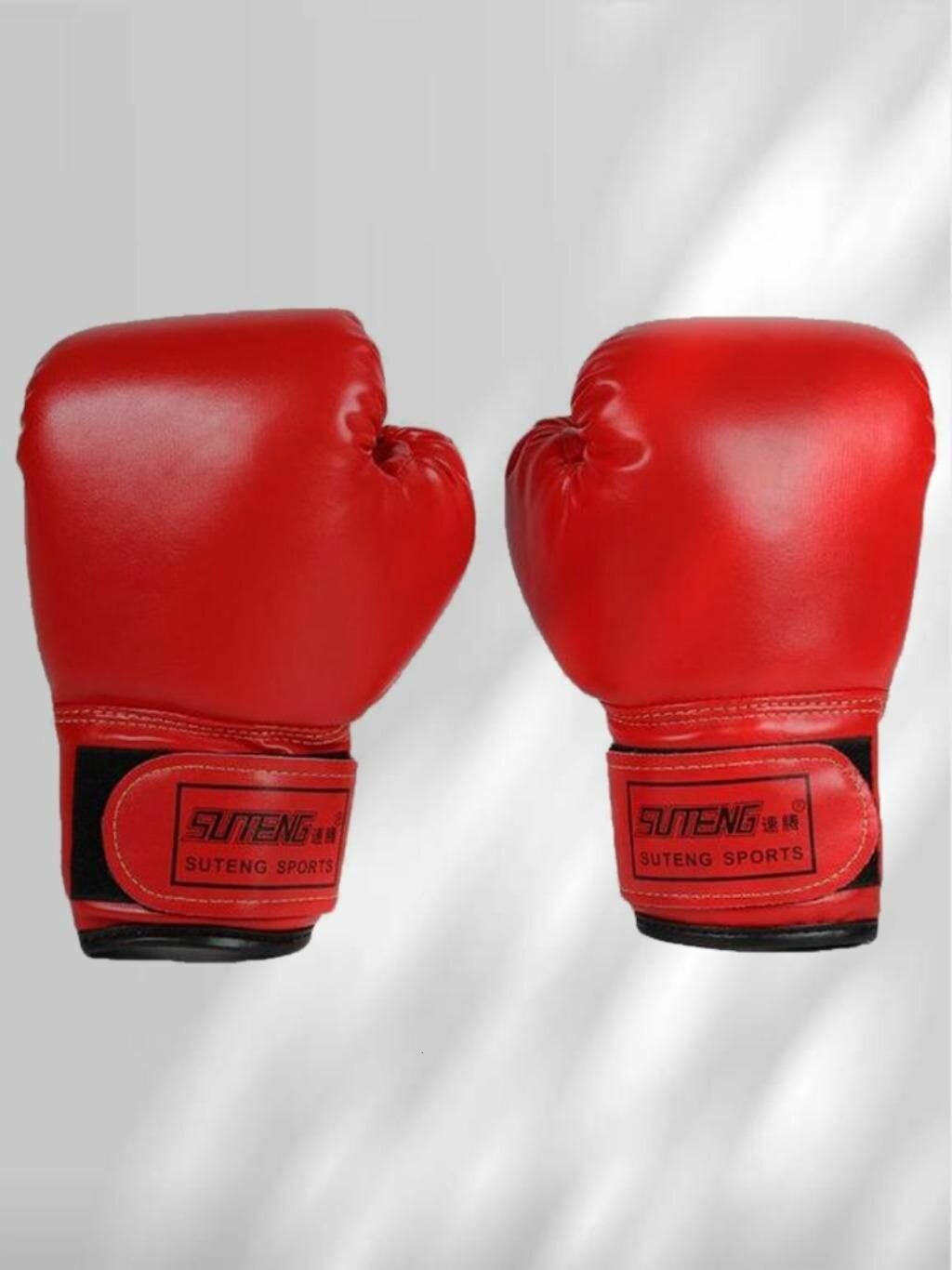 Детские боксерские перчатки 3-10 лет, красный