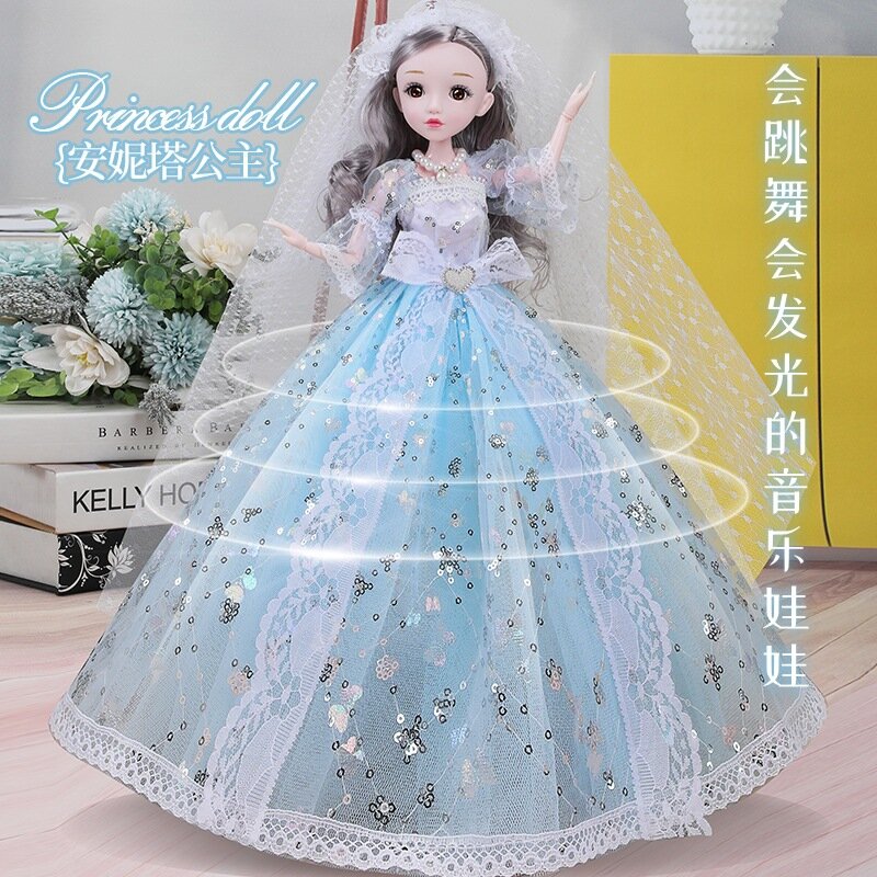 2024 Новый набор кукол Барби, поющих и танцующих, подарочная коробка, принцесса, игрушка для девочек