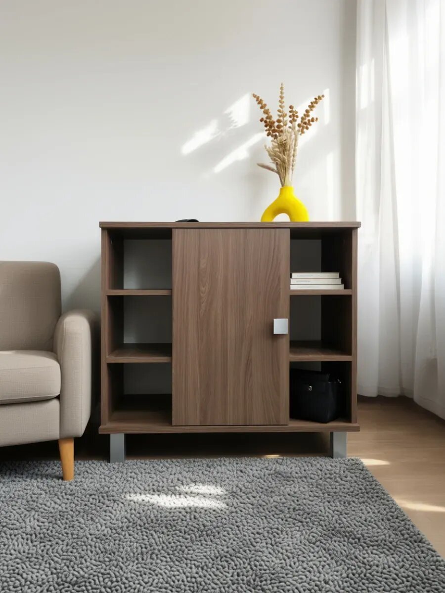 Тумба универсальная Ясень шимо темный