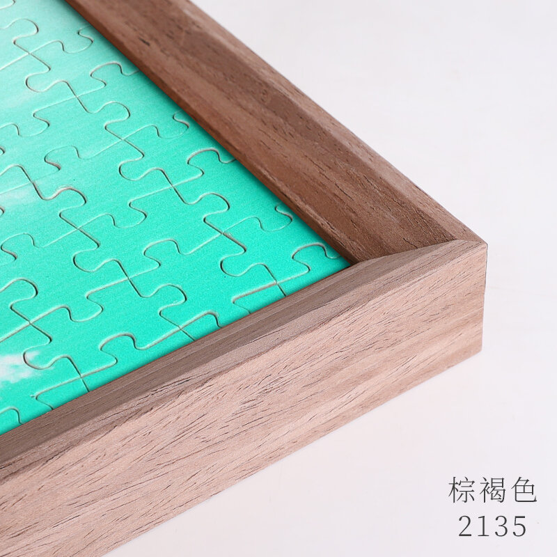 Горячая распродажа1000-элементный пазл, фоторамка, настенное крепление, 500 монтажная рамка, 300 элементов рамки, 50x70, индивидуальный*75 элементов