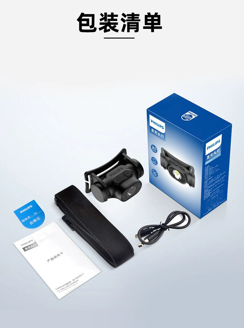 Фонарик Philips SFL1851, 3 Вт, 500 мАч, для домашнего и наружного аварийного освещения
