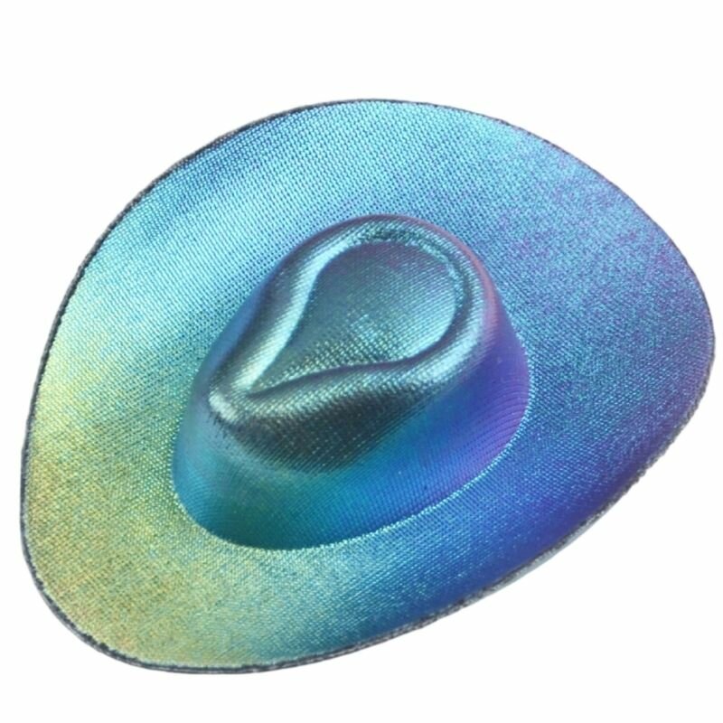 Аксессуары для украшения мини-западной ковбойской шляпы Symphony DIY ручной работы-темно-синий