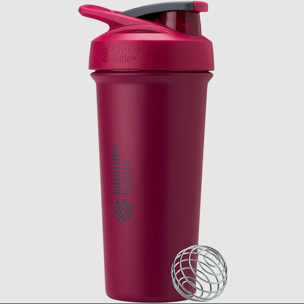Шейкер спортивный, Blender Bottle, Sleek Sport Raspberry, малиновый цвет, 740 мл (25 унций)