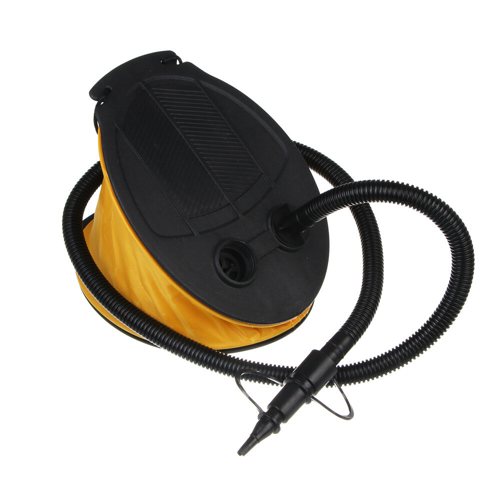 Насос ножной для надувных изделий 3 л, 22 см, 3 переходника.