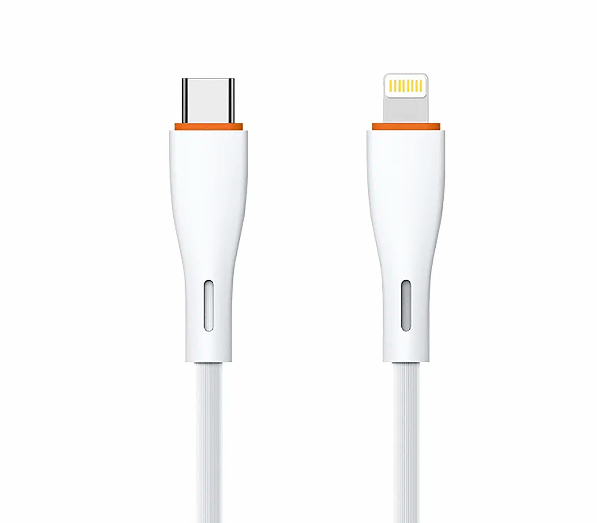 Кабель EOFE CL21, USB-C / Lightning, ПВХ, 1 м, белый