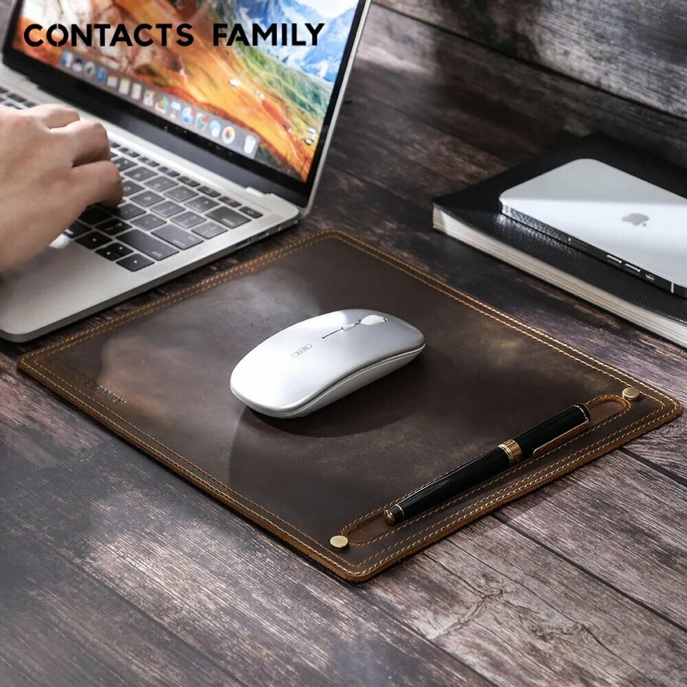 CONTACTS FAMILY Коврик для мыши, темно-коричневый