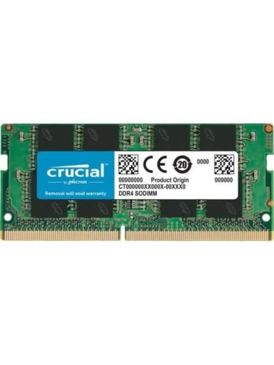 Оперативная память DDR4 SODIMM 16GB CT16G4SFS832A PC4-25600, 3200MHz OEM