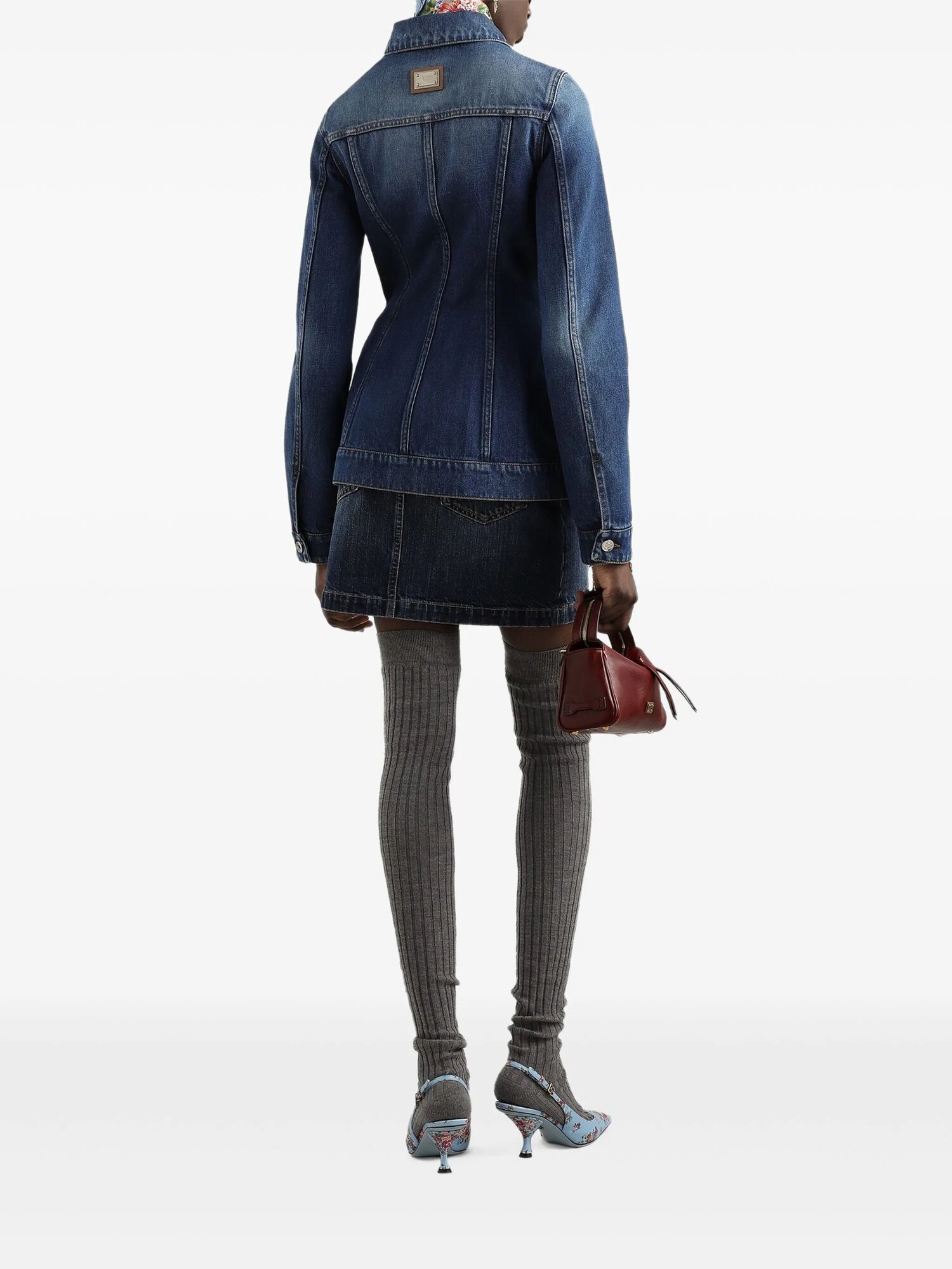 Куртка DOLCE & GABBANA, размер 46, blue — фото 1