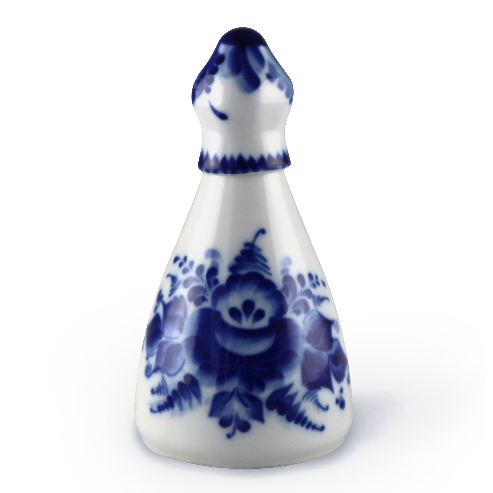 Соусник. Объединение "гжель". Соусница, 150 мл, автор Московский В. Д, фарфор