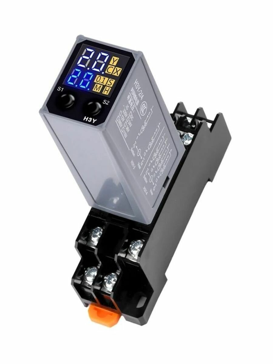 Многофункциональное модульное реле времени 24VDC H3Y-2/4