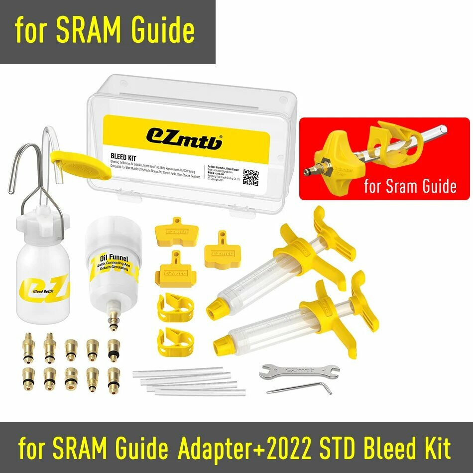 EZMTB Комплект для прокачки тормозов SRAM Maven