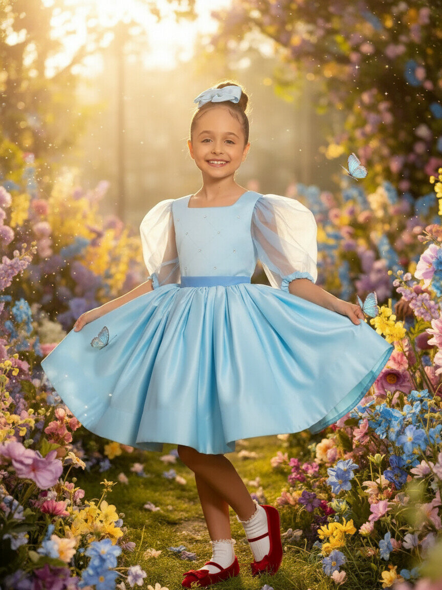 Платье Роскошь с детства нарядное