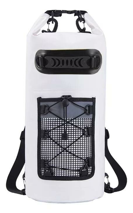 Каяк Сумка: Водонепроницаемый ПВХ Рюкзак 20л Для Рафтинга - Легкий И Прочный Плавающий Чехол Для Рыбалки И Водных Приключений