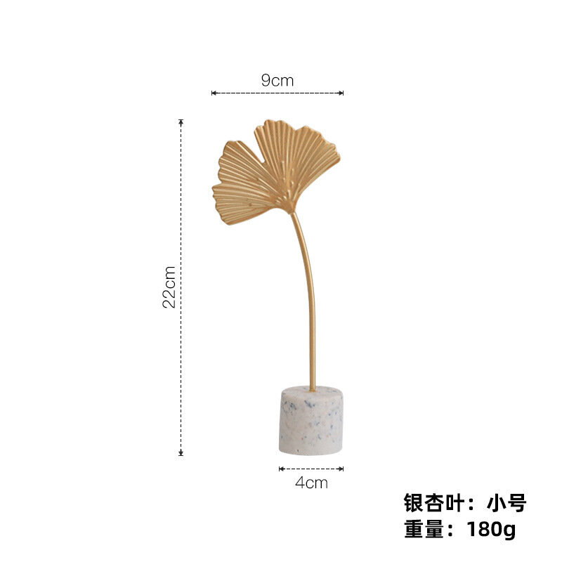 Скандинавский стиль, креативное металлическое украшение монстеры, домашний декор, телевизионный шкаф, спальня, настольное ремесло, маленькое украшение