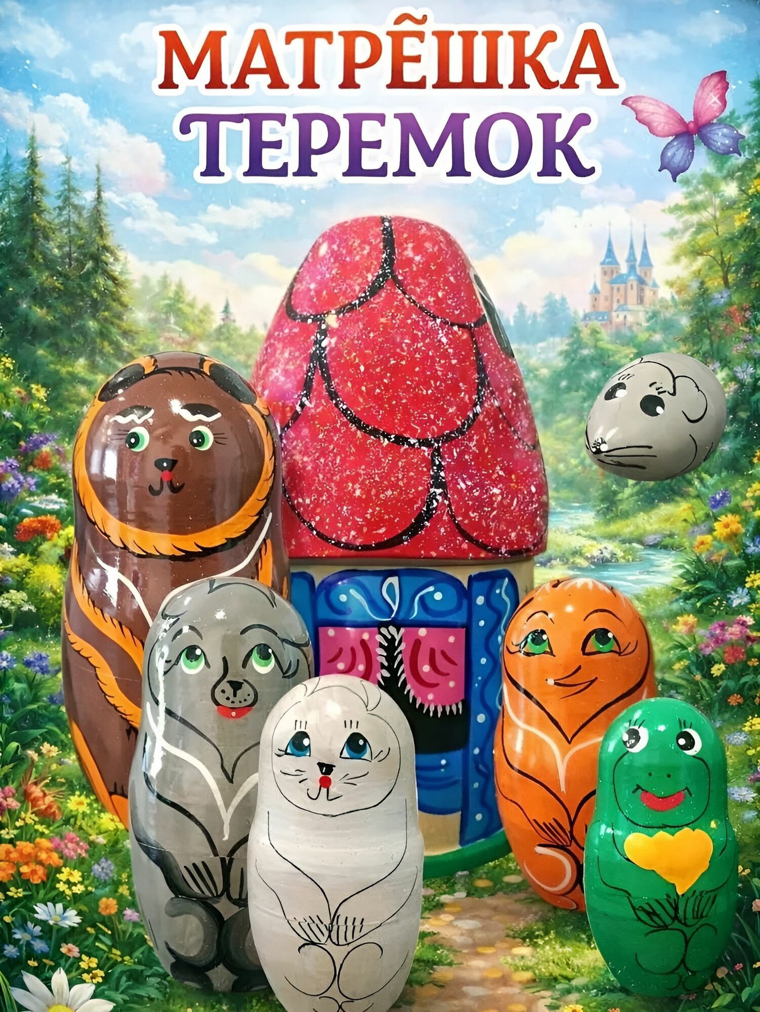 Матрешка Теремок