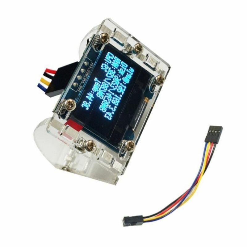 Модуль OLED-дисплея Raspberry Pi 4B с диагональю 0,96 дюйма - кабелем и корпусом