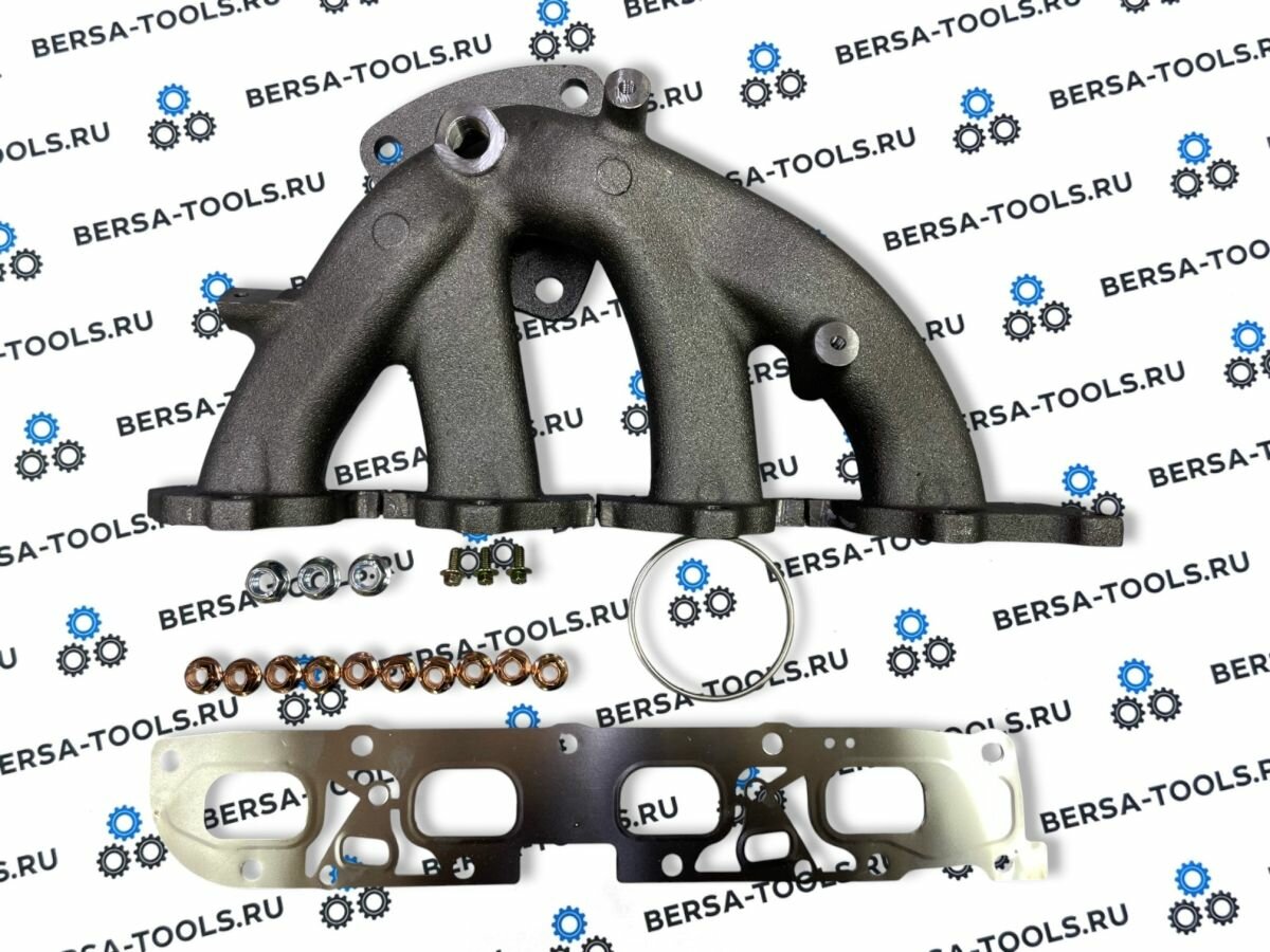 Чугунный выпускной коллектор Opel Antara, Chevrolet Captiva A24XE, A24XF (12609823)