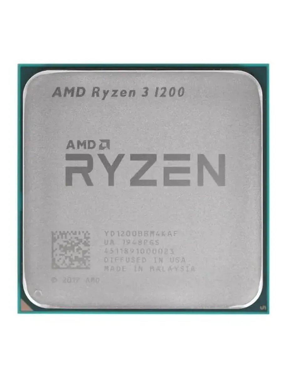 Процессор Ryzen 3 1200 YD1200BBM4KAF OEM - AM4, 4 x 3,1 ГГц