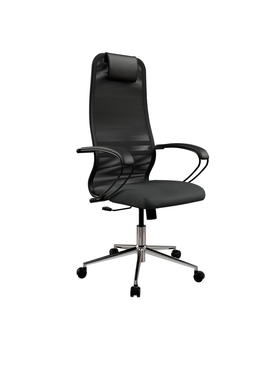 Кресло ErgoLife SU-B-8 zDA.12.1.2А2 подл.130/осн.009, черный