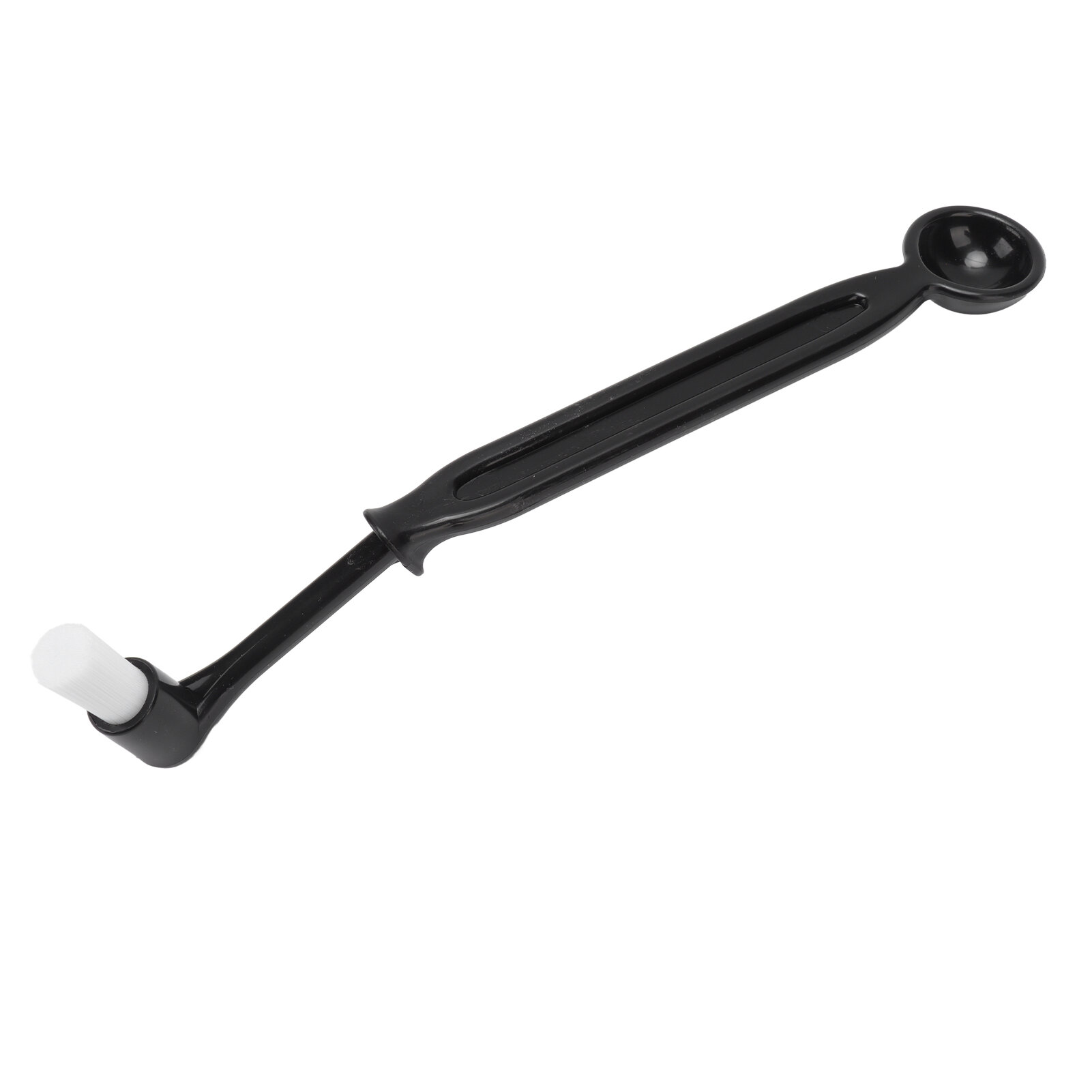 Щетка для чистки головки кофемашины, черная, многофункциональный пластиковый инструмент для обслуживания головки кофемашины и домашнего использования