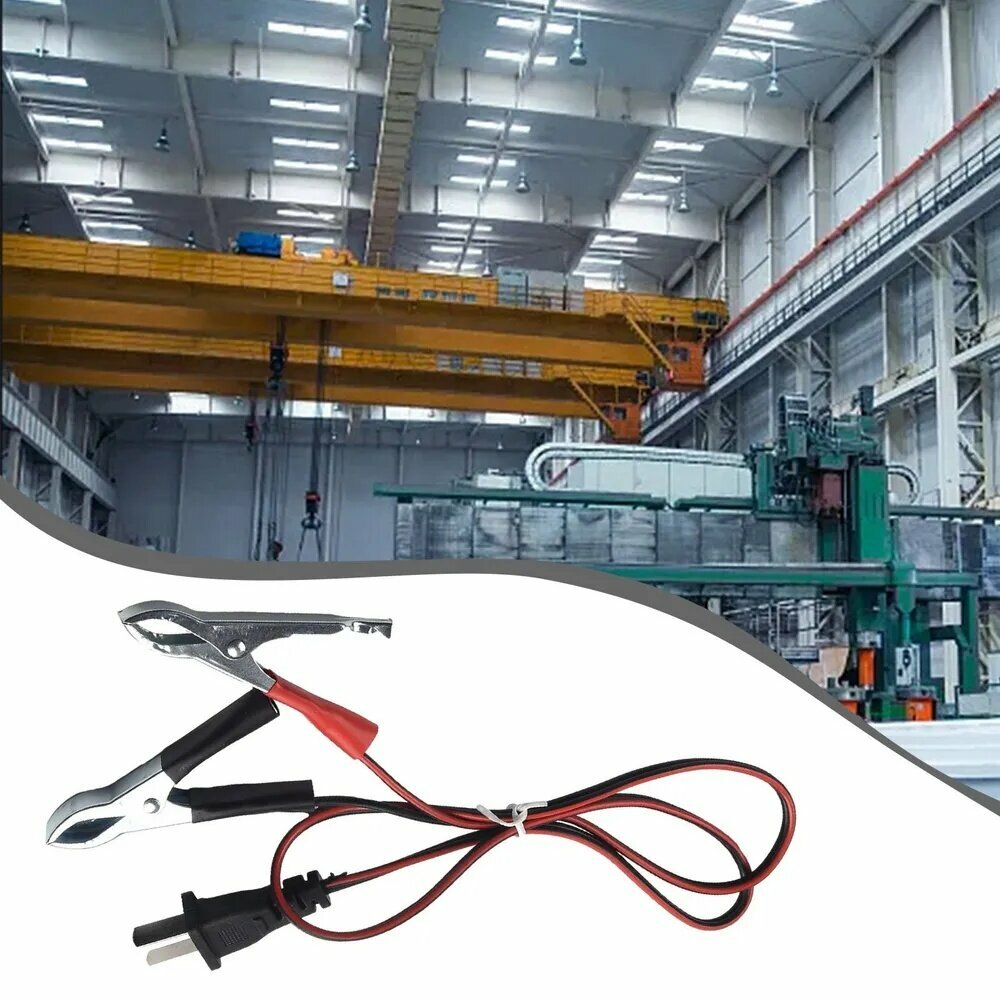 Кабель для зарядки аккумулятора двигателя 12V с зажимом Кабель для зарядки аккумулятора с
