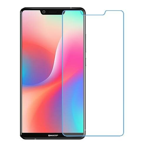 Скрин Мобайл защитный экран для Sharp Aquos S3 High из нано стекло 9H