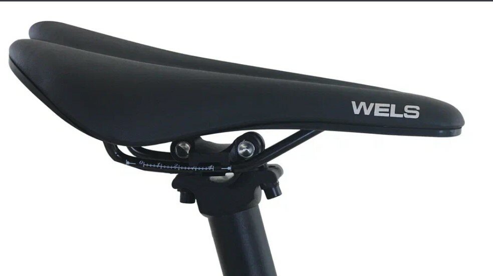 Седло Wels MTB 265х135мм, черное (21162)