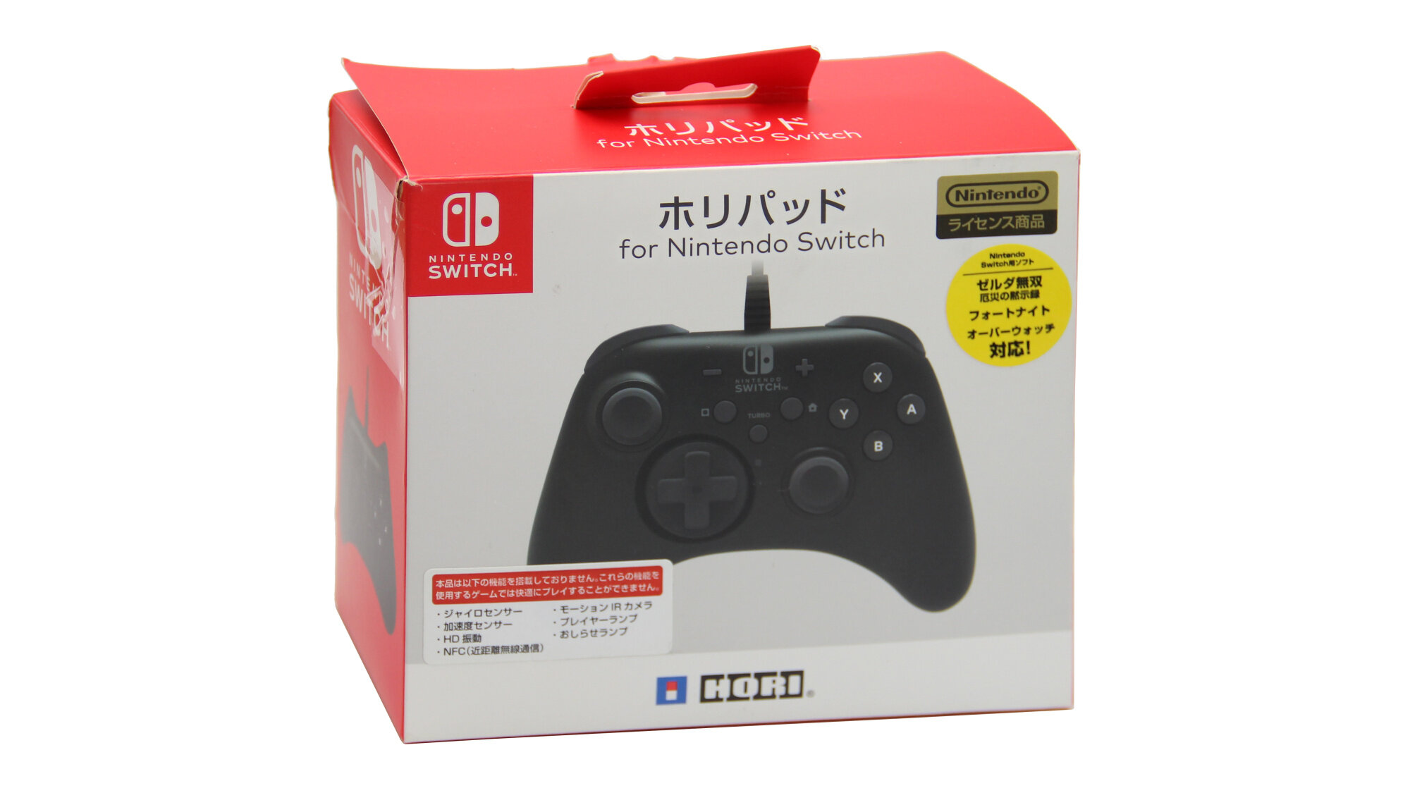 Геймпад проводной Hori Horipad для Nintendo Switch в коробке