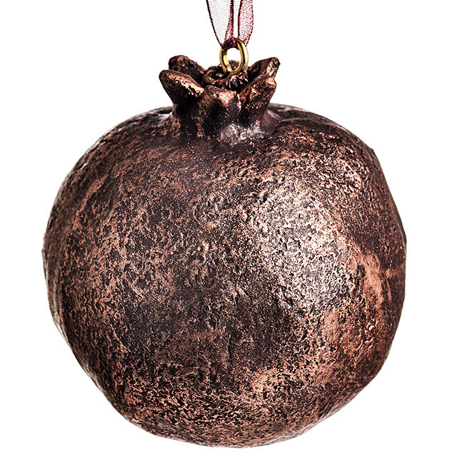 Елочная игрушка Гранат Dulverton 6 см шоколадная, Koopman, ALX913740-3