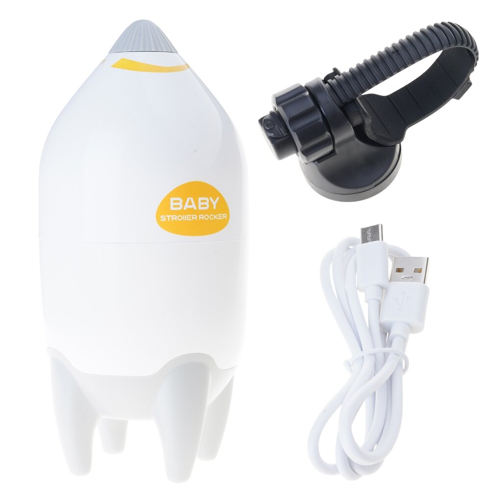 Перезаряжаемые детские коляски-качалки для сна, регулируемые движения, легкий дизайн для путешествий на открытом воздухе, в помещении, дома